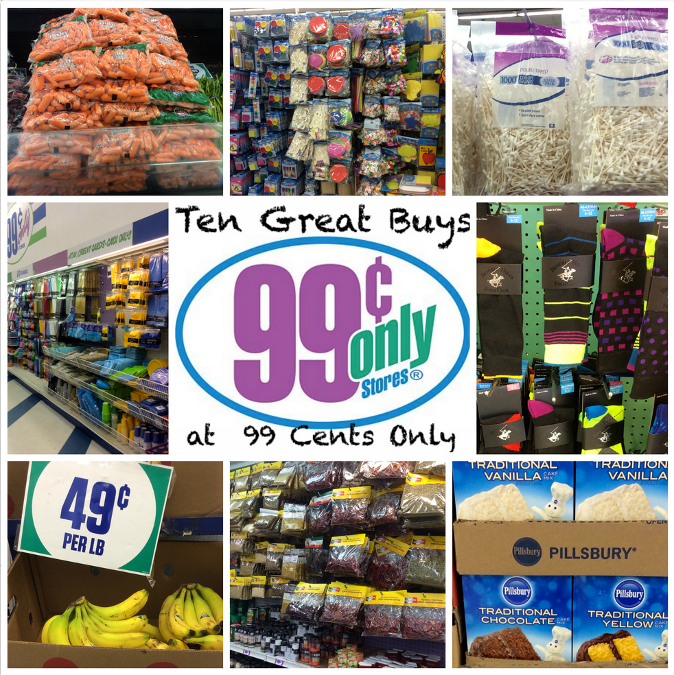 Ten Great Buys at 99 Cents Only! – Hewes Family Fun