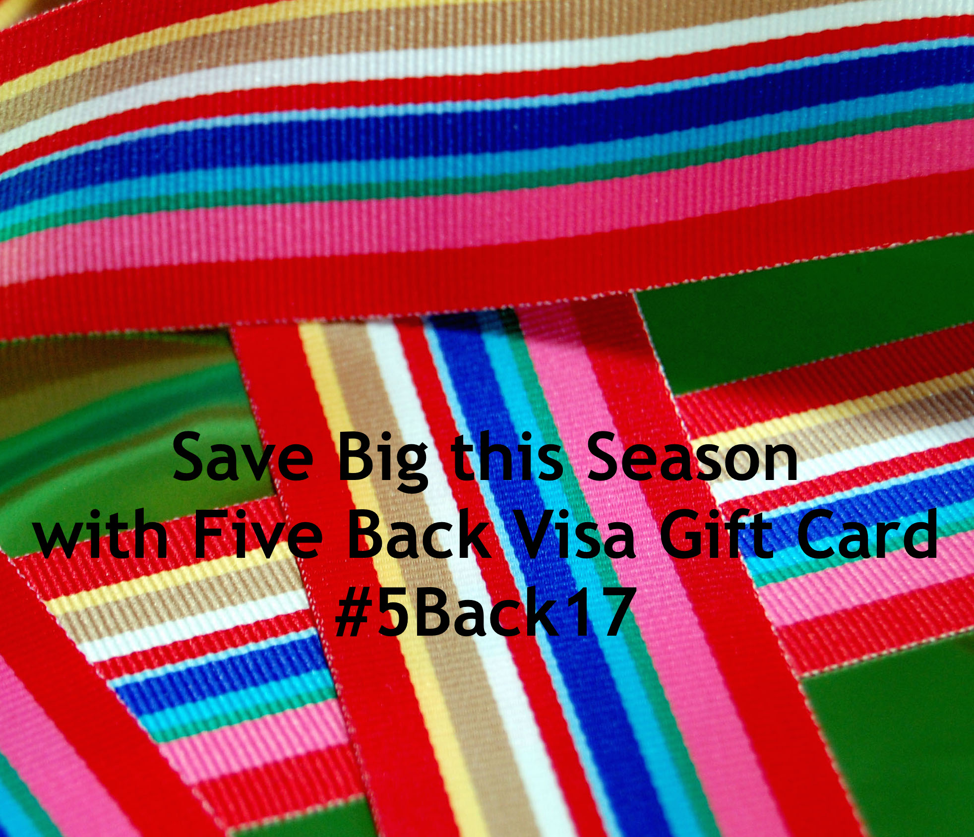 Five Back Visa Gift Card Deal! #5Back17 – Hewes Family Fun