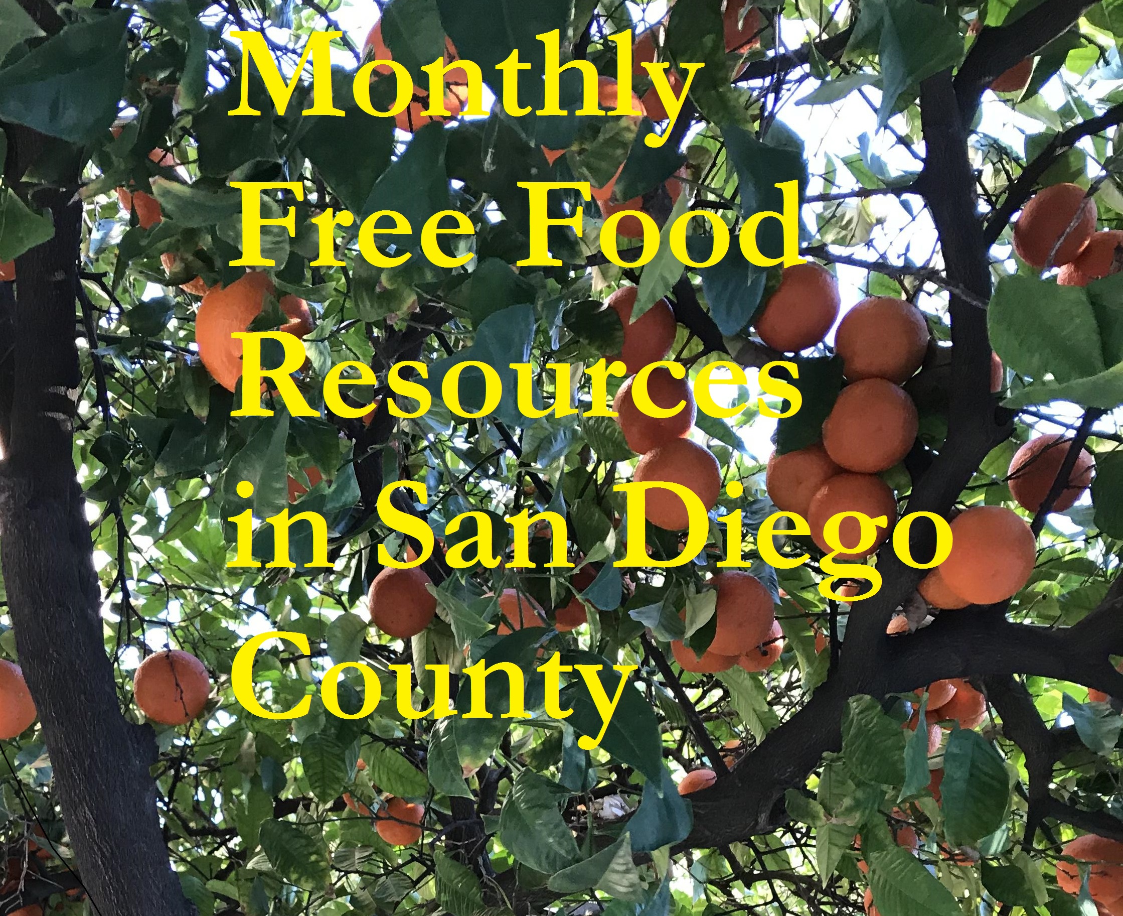 Monthly Free Food Resources – Hewes Family Fun